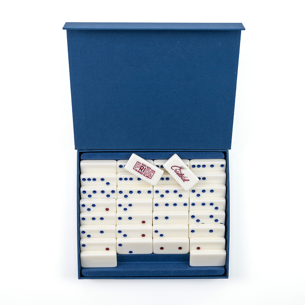 Handmade Dominoes | 28 Piece Set of Double-Six Dominoes