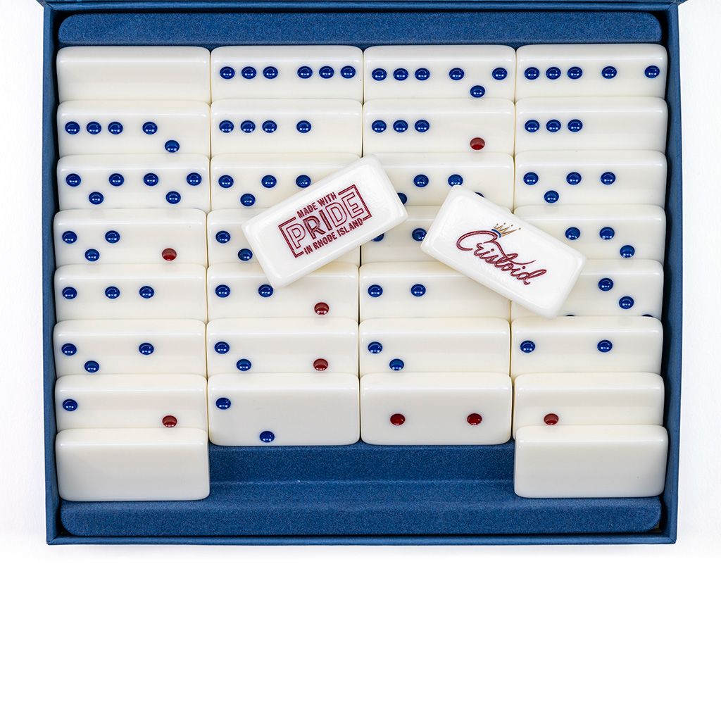 Handmade Dominoes | 28 Piece Set of Double-Six Dominoes